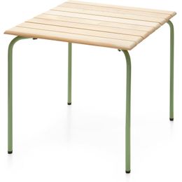 ARCALO Tisch Estoril Holz RAL 6021 Blassgr&uuml;n