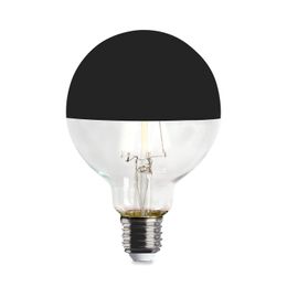 LED-Kopfspiegellampe Globe Schwarz