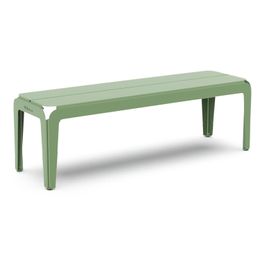 Weltevree Bank Bended Bench 140 RAL 6021 Blassgrün