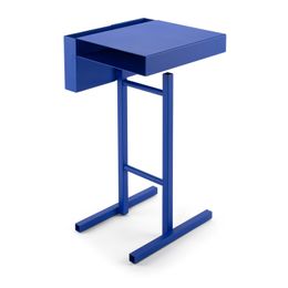 Magazin Beistelltisch Station RAL 5002 Ultramarinblau