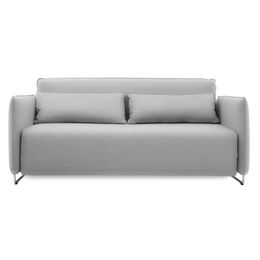 Softline Schlafsofa Cord Hellgrau