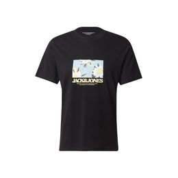Jack & Jones JACK & JONES T-Shirt Herren Gr&ouml;&szlig;e XL blau / orange / schwarz / wei&szlig;