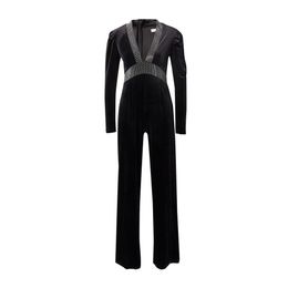 Warehouse Jumpsuit 'Hotfix' Damen Gr&ouml;&szlig;e XS schwarz / silber