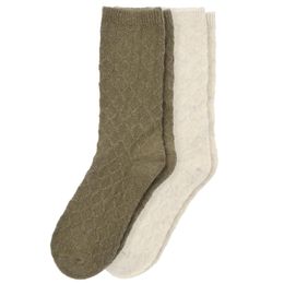 Gina Benotti 2 Paar Damen Socken mit Wolle