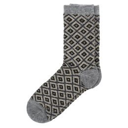 Gina Benotti 1 Paar Damen Socken mit Effektgarn