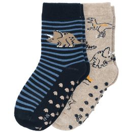 Topolino 2 Paar Jungen Stoppersocken mit Dinos