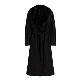Bershka Winter Coat 'BLOBER-H' female Black size XS