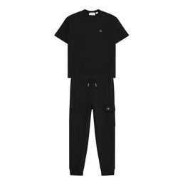 Calvin Klein Jeans Set Jungen Größe 116 schwarz