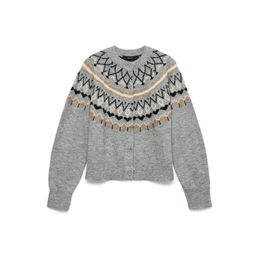 V&eacute;ro Moda Vero Moda Knit Cardigan 'VMTAMMY' female Grey size XL
