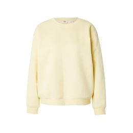 Levi's LEVI'S 'Everyday Sweatshirt' Damen Gr&ouml;&szlig;e M hellgelb / wei&szlig;