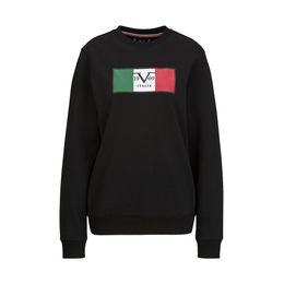 19V69 Italia Sweatshirt 'Nico Carrier 5' male Green, Red, Black, White size 3 XL