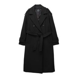 Pull&Bear Pull&Bear Mantel Damen Gr&ouml;&szlig;e XL schwarz