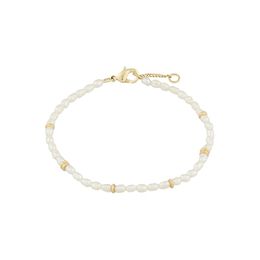 & other stories & Other Stories Armband Damen Gr&ouml;&szlig;e M/L gold / wei&szlig;