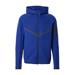 Nike Sportswear Sweatjacke 'Tech Fleece' Herren Größe XXL ultramarinblau / schwarz