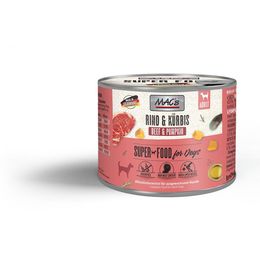 MAC's Dog Rind und Kürbis 6x200g