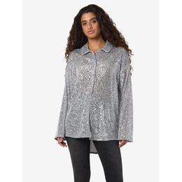 Noisy may Bluse in Grau - 46% | Gr&ouml;&szlig;e S | Damen-blusen