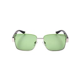 Polaroid Herren-Sonnenbrille in Schwarz/ Grün - 79% | Größe 54 | Brillen-herren