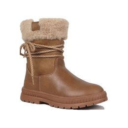 Kimberfeel Winterstiefel "Alba" in Hellbraun - 36% | Größe 35 | Kinderstiefel