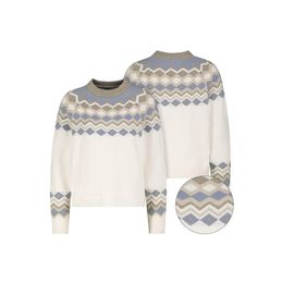 Eight2Nine Pullover in Creme/ Hellblau - 50% | Größe XL | Damen-pullover-cardigans