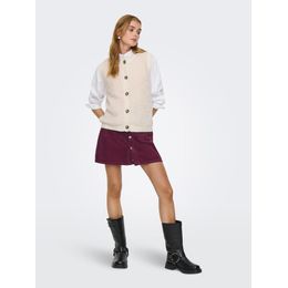 Jacqueline de Yong JDY Pullunder in Beige - 37% | Gr&ouml;&szlig;e XL | Damen-pullover-cardigans