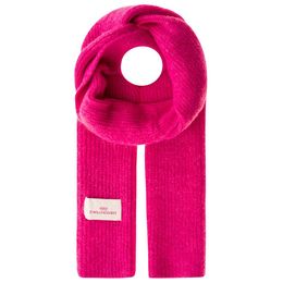 Zwillingsherz Schal mit Wollanteil in Pink - (L)200 x (B)30 cm - 34% | Damen-schals-tuecher
