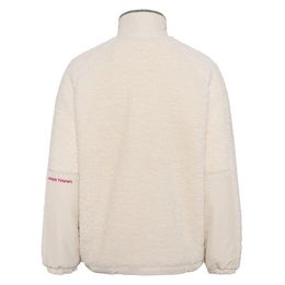 KARI TRAA Fleecepullover "Olivia" in Wei&szlig; - 31% | Gr&ouml;&szlig;e L | Damenpullover