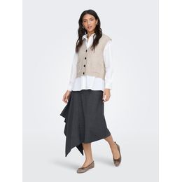 Jacqueline de Yong JDY Pullunder in Beige - 48% | Gr&ouml;&szlig;e XS | Damen-pullover-cardigans