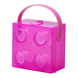 Lego Lunchbox "Brick 4" in Lila - (B)16,5 x (H)11,6 x (T)17,3 cm - 10% | Aufbewahren-servieren