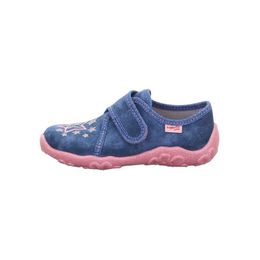 Superfit Hausschuhe "Bonny" in Blau/ Rosa - 35% | Größe 30 | Kinderhausschuhe
