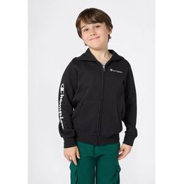 Champion Sweatjacke in Schwarz - 33% | Größe 158/164 | Kinder-sweatshirts-jacken