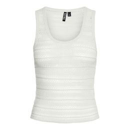 Pieces Top "Agda" in Wei&szlig; - 23% | Gr&ouml;&szlig;e XS | Damen-tops