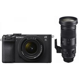 Sony Alpha ILCE-7C II schwarz + FE 28-60mm + Sigma 60-600mm f4,5-6,3 - abzgl. 100,00€ Winter Cashback