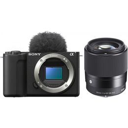 Sony Alpha ZV-E10 II + Sigma 30mm f1,4 DC DN (C) Sony E-Mount - abzgl. 50,00€ Winter Cashback