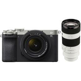 Sony Alpha ILCE-7C II silber + 28-60mm + 70-200mm f4 - abzgl. 100,00€ Winter Cashback