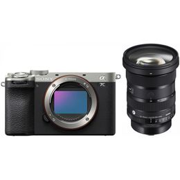 Sony Alpha ILCE-7C II silber + Sigma 24-70mm f2,8 DG DN (A) II - abzgl. 200,00€ SIGMA Herbst Cashback - abzgl. 100,00€ Winter Cashback