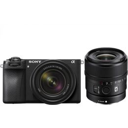 Sony Alpha ILCE-6700 + 18-135mm + 15mm f1,4 G - abzgl. 100,00€ Winter Cashback