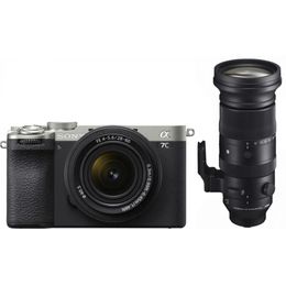 Sony Alpha ILCE-7C II silber + 28-60mm + Sigma 60-600mm f4,5-6,3 - abzgl. 100,00€ Winter Cashback
