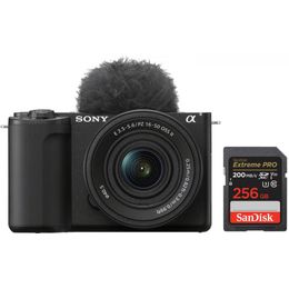Sony Alpha ZV-E10 II + 16-50mm + SanDisk Extr. Pro 256GB 200MB/s V30 - abzgl. 50,00€ Winter Cashback