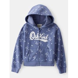 Oshkosh Sweatjacke in Blau - 48% | Größe 116/122 | Kinder-sweatshirts-jacken