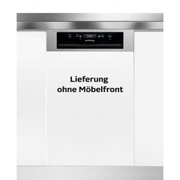 Privileg teilintegrierbarer Geschirrspüler "PV2PC10BS7A0", Energieeffizienz: C (A-G), silber (weiß), B:44,8cm H:82cm T:55,5cm, Geschirrspüler, Auto Door - automatisches Türöffnungssystem (abschaltbar)
