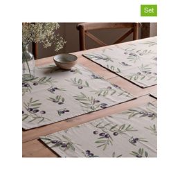 Mint Rugs 2er-Set: Tischsets "Cartagena" in Creme/ Lila - (L)50 x (B)40 cm - 40% | Gr&ouml;&szlig;e 50x40 cm |