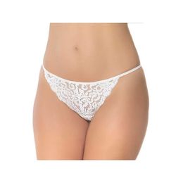 NIKOL DJUMON String in Creme - 80% | Größe 38 | Damen-unterteile