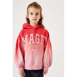 Garcia Hoodie in Rot/ Rosa - 67% | Größe 104/110 | Kinder-sweatshirts-jacken