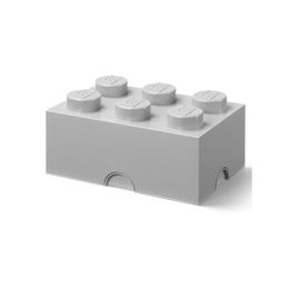 Lego Aufbewahrungsbox "Brick 6" in Grau - (B)37,5 x (H)18 x (T)25 cm - 26% | Kisten-koerbe