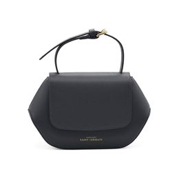 ATELIERS SAINT GERMAIN Leder-Umhängetasche in Schwarz - (B)26 x (H)17 x (T)7 cm - 79% | Damen-taschen