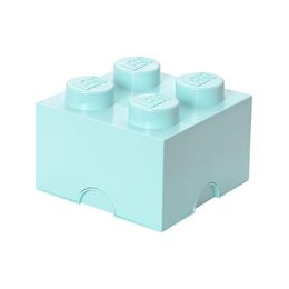 Lego Aufbewahrungsbox "Brick 4" in Hellblau - (B)25 x (H)18 x (T)25 cm - 17% | Kisten-koerbe