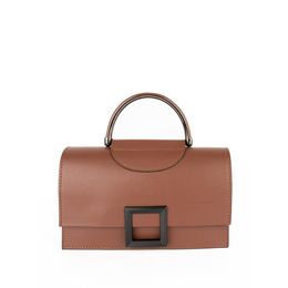 Christian Laurier Leder-Henkeltasche "Milo" in Hellbraun - (B)22 x (H)15 x (T)8 cm - 69% | Damen-taschen