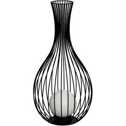 Eglo Stehlampe "FOSSOMBRONE", schwarz, Ø 32cm H: 68,5cm, 1 Stk., Leuchten, Stehleuchte in schwarz aus Stahl verzinkt - exkl. E27 - 1X10W