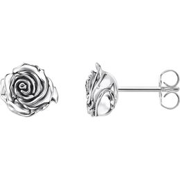 Thomas Sabo Paar Ohrstecker »Midnight Rose« silberfarben Midnight Rose Paar Ohrstecker