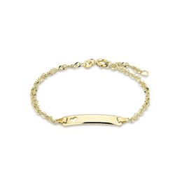 Amor Goldarmband &raquo;Herz&laquo; Made in Germany gelbgoldfarben 19 cm Elegantes Damenarmband mit einem Hauch von Romantik durch das kleine Herz